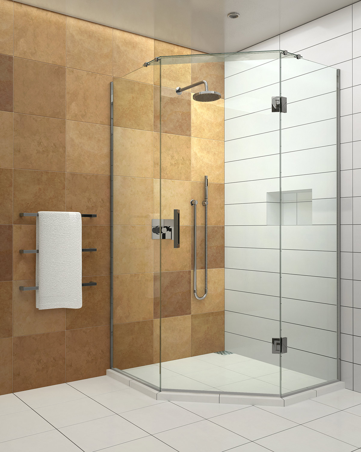 Stile Tile Over Shower I Custom & Standard Size I Premium Quality
