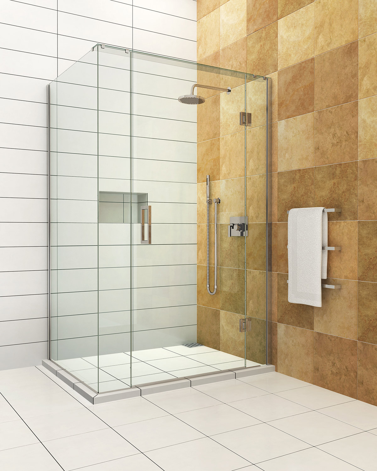 Stile Tile Over Shower I Custom & Standard Size I Premium Quality