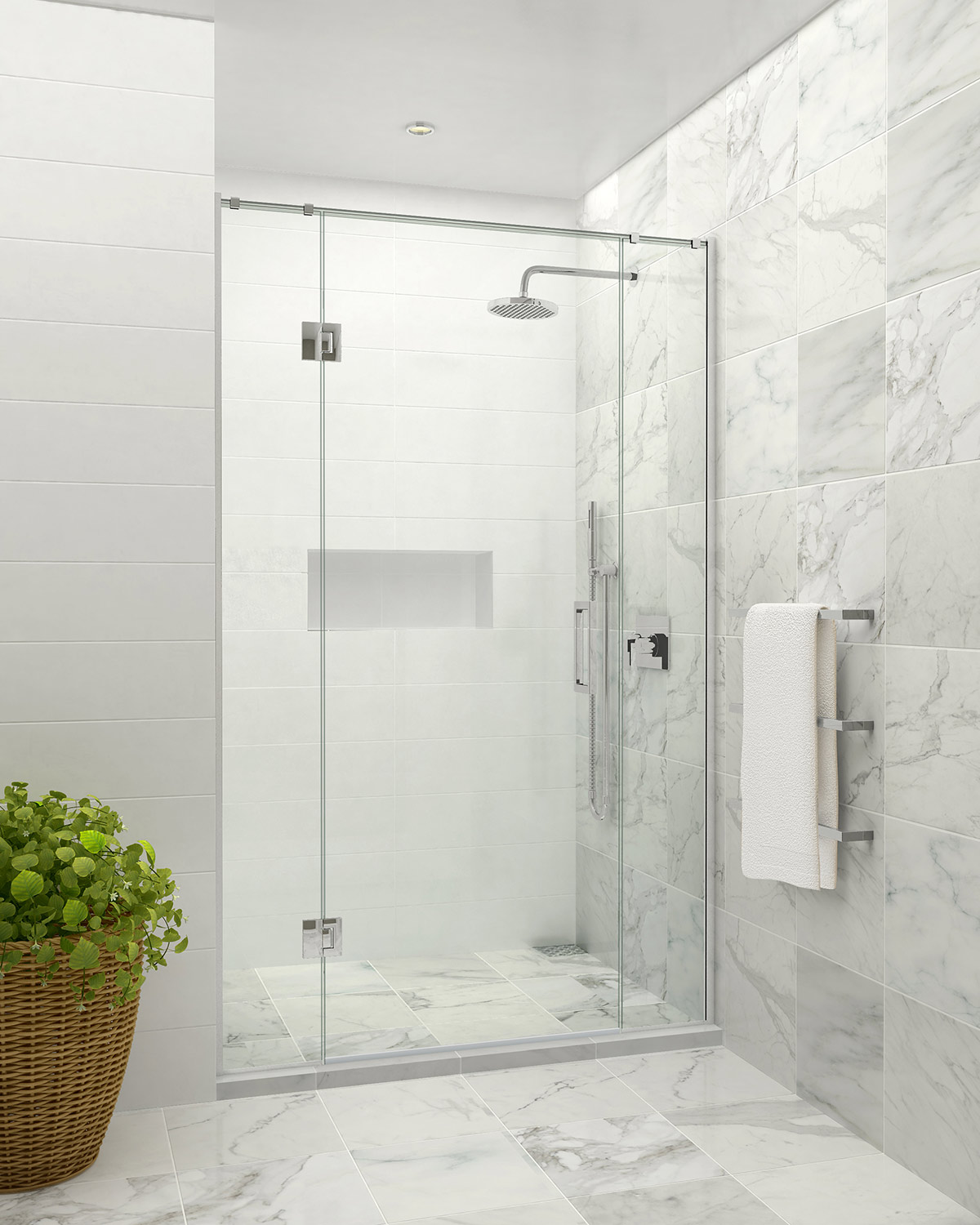 Stile Tile Over Shower I Custom & Standard Size I Premium Quality