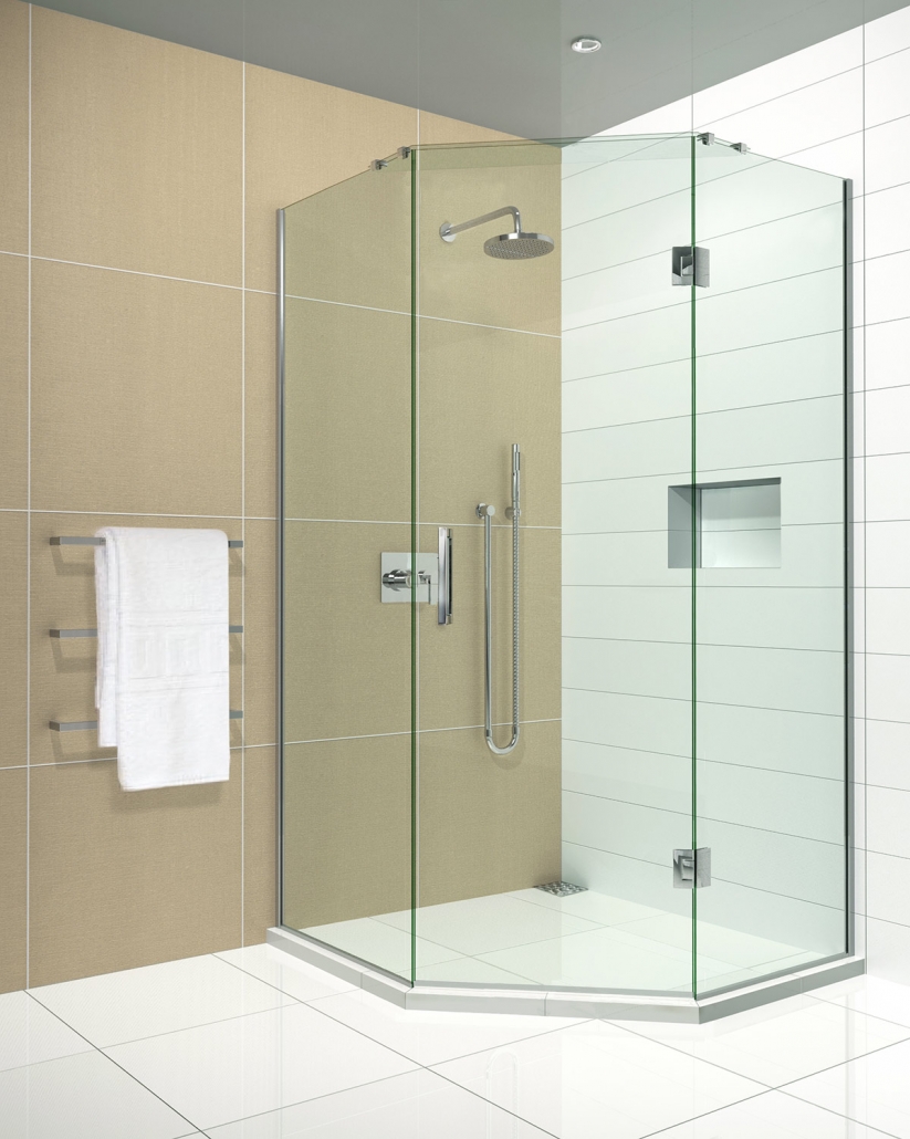 Product Range | Tileable & Stainless Steel Showers / Pre-Tiled Showers