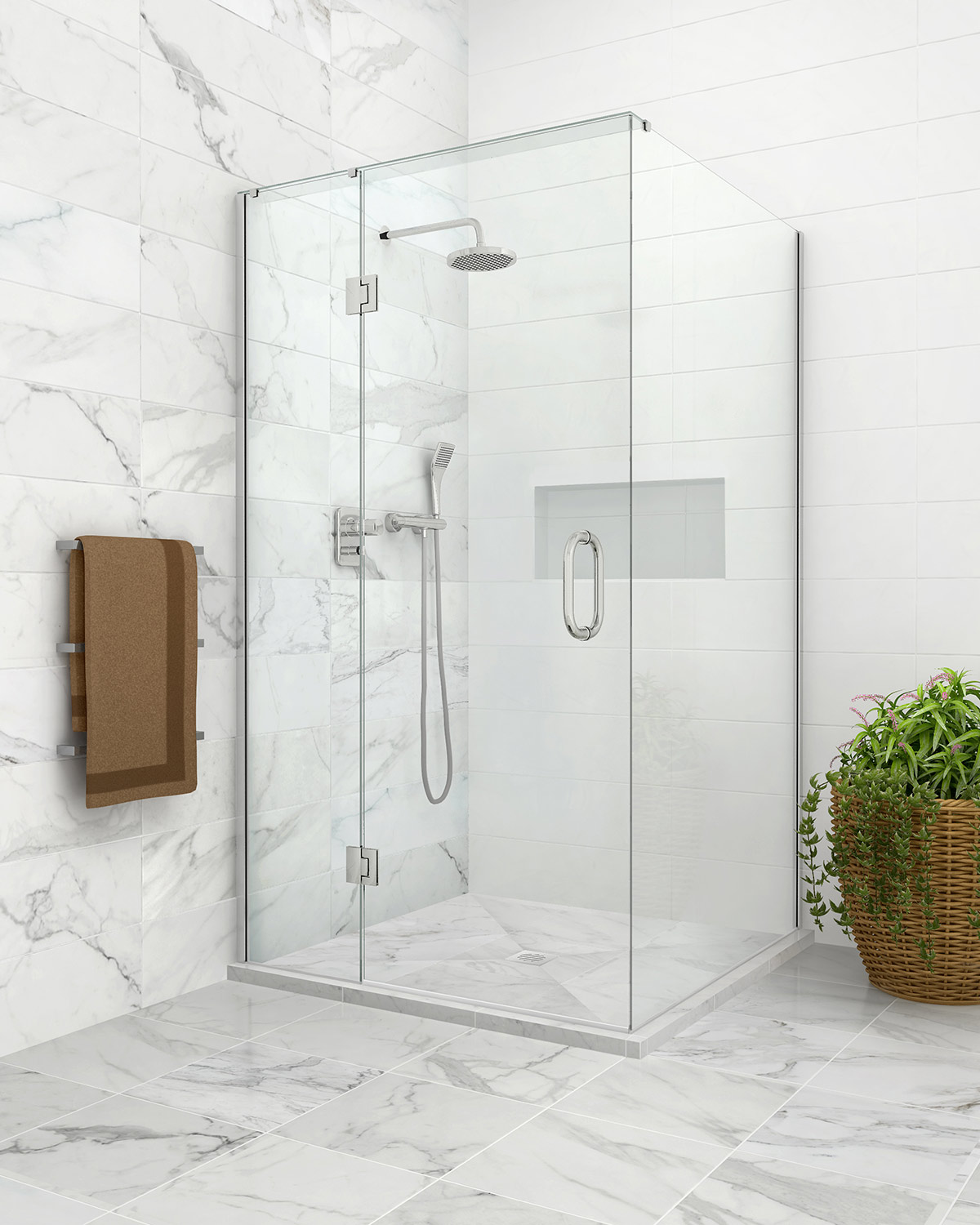 Stile Tile Over Shower I Custom & Standard Size I Premium Quality