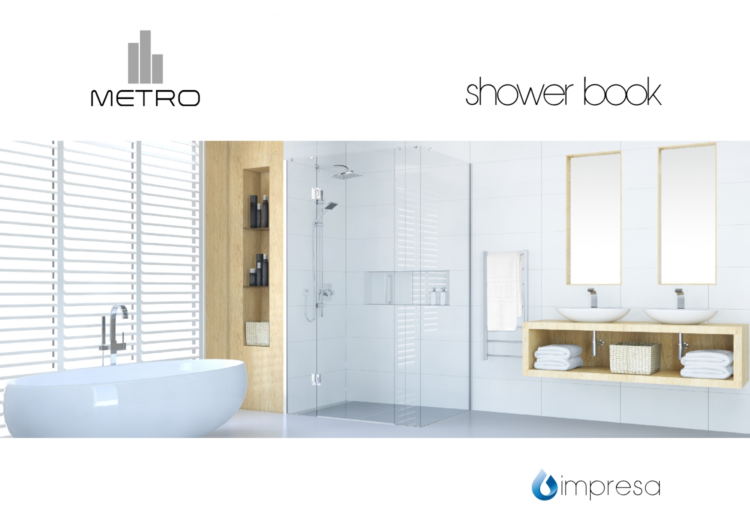 Metro Tile Over Shower I Channel Drain Tray I Custom & Standard