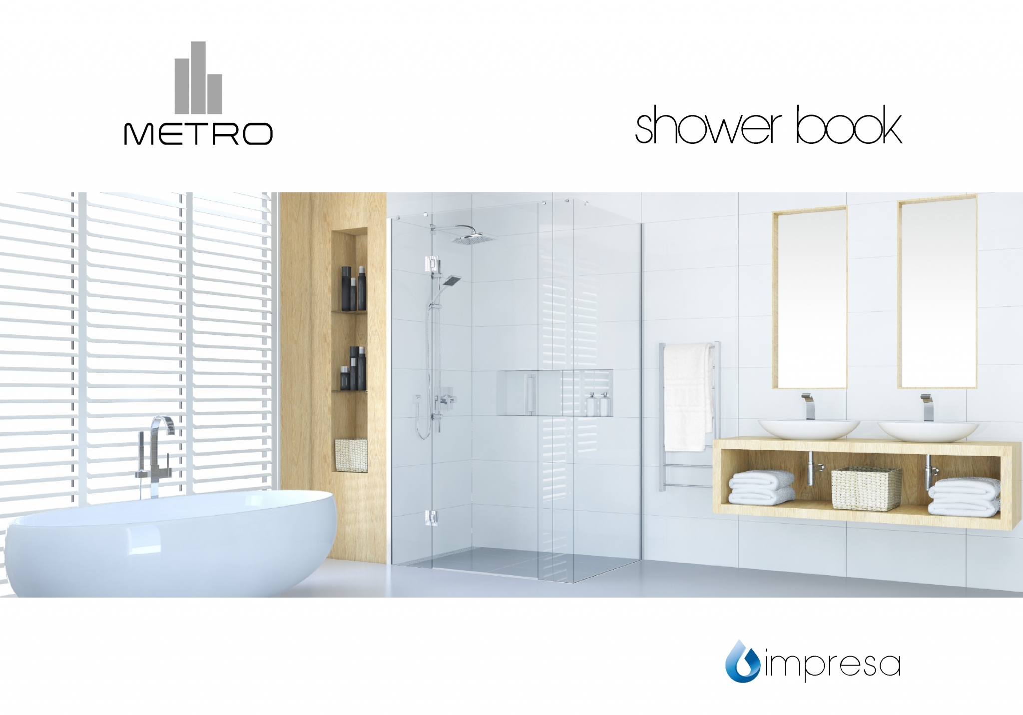 Metro Tile Over Shower I Channel Drain Tray I Custom & Standard